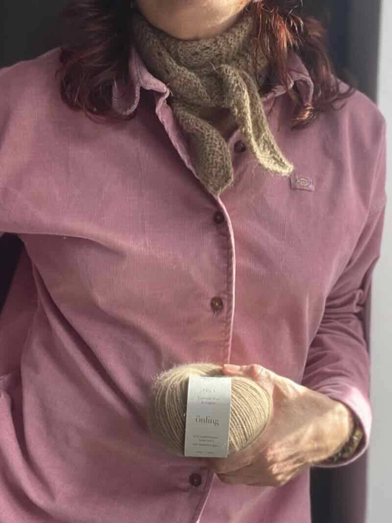 Air Vibe Scarf by Knit Your Vibe, No 1 knitting kit