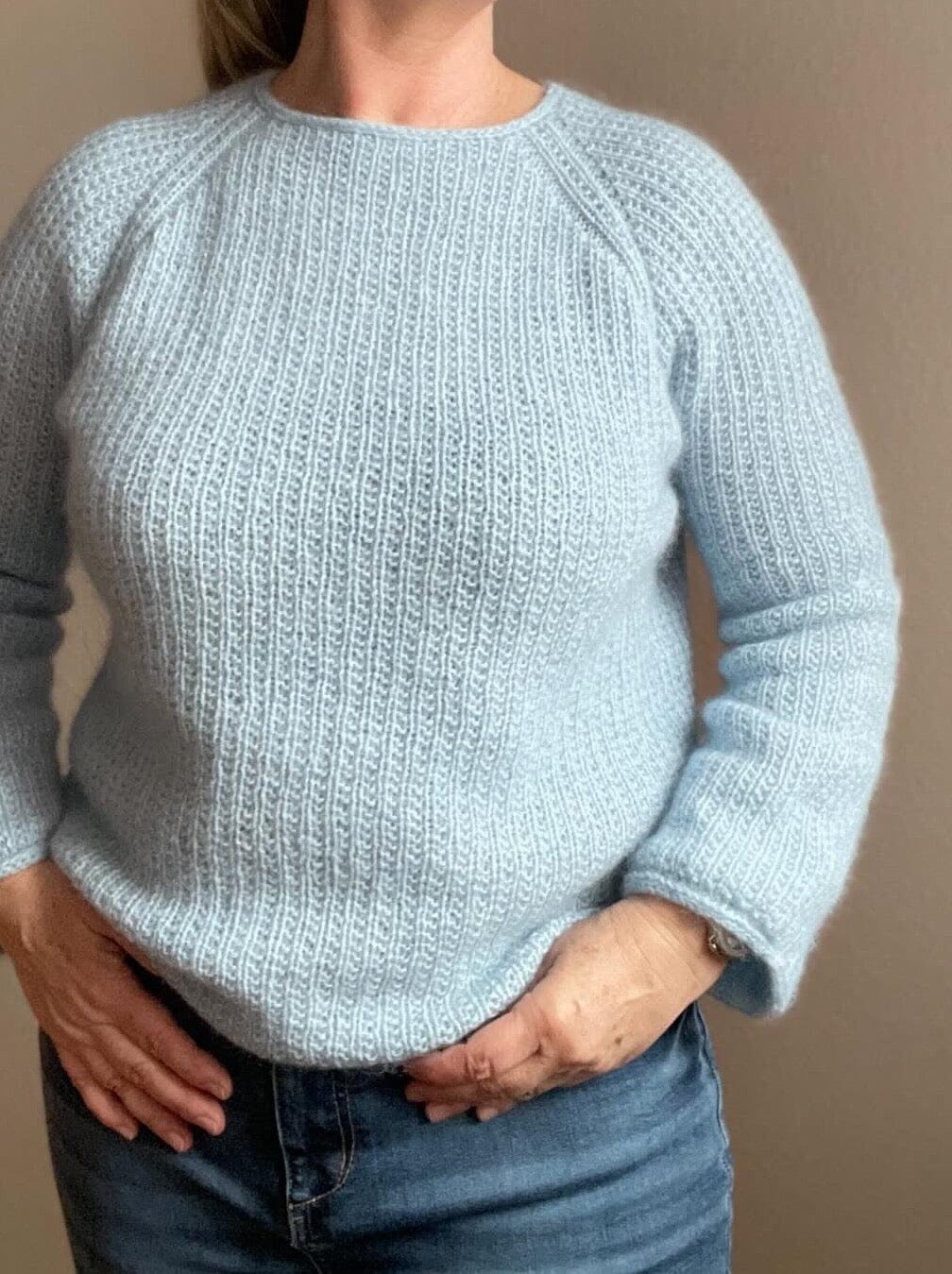 Ellen sweater by Ellen Dam and Katrine Hannibal, knitting pattern