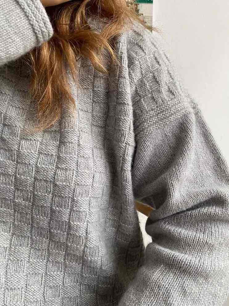 Exit sweater | Square Pattern | Hanne Falkenberg