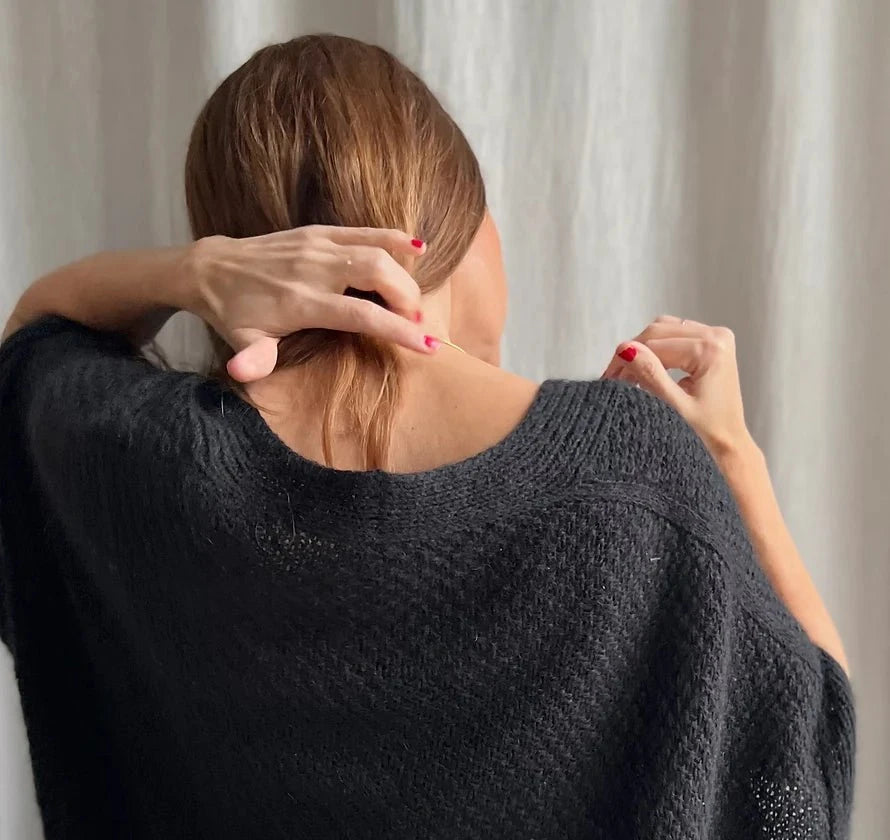 Fungus kimono by Refined Knitwear, knitting pattern