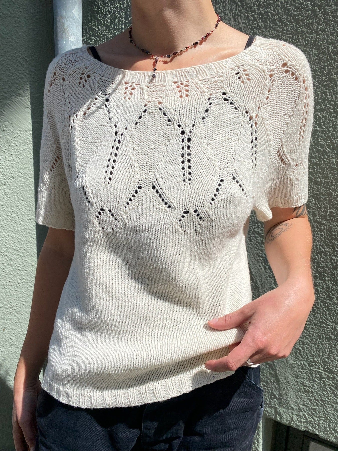 Iris summer top by Önling, knitting pattern