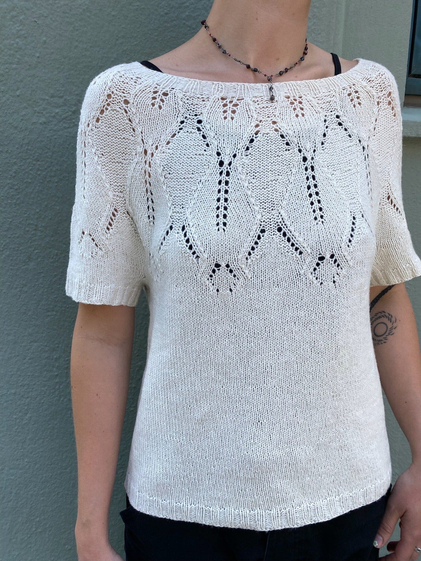 Iris summer top by Önling, knitting pattern