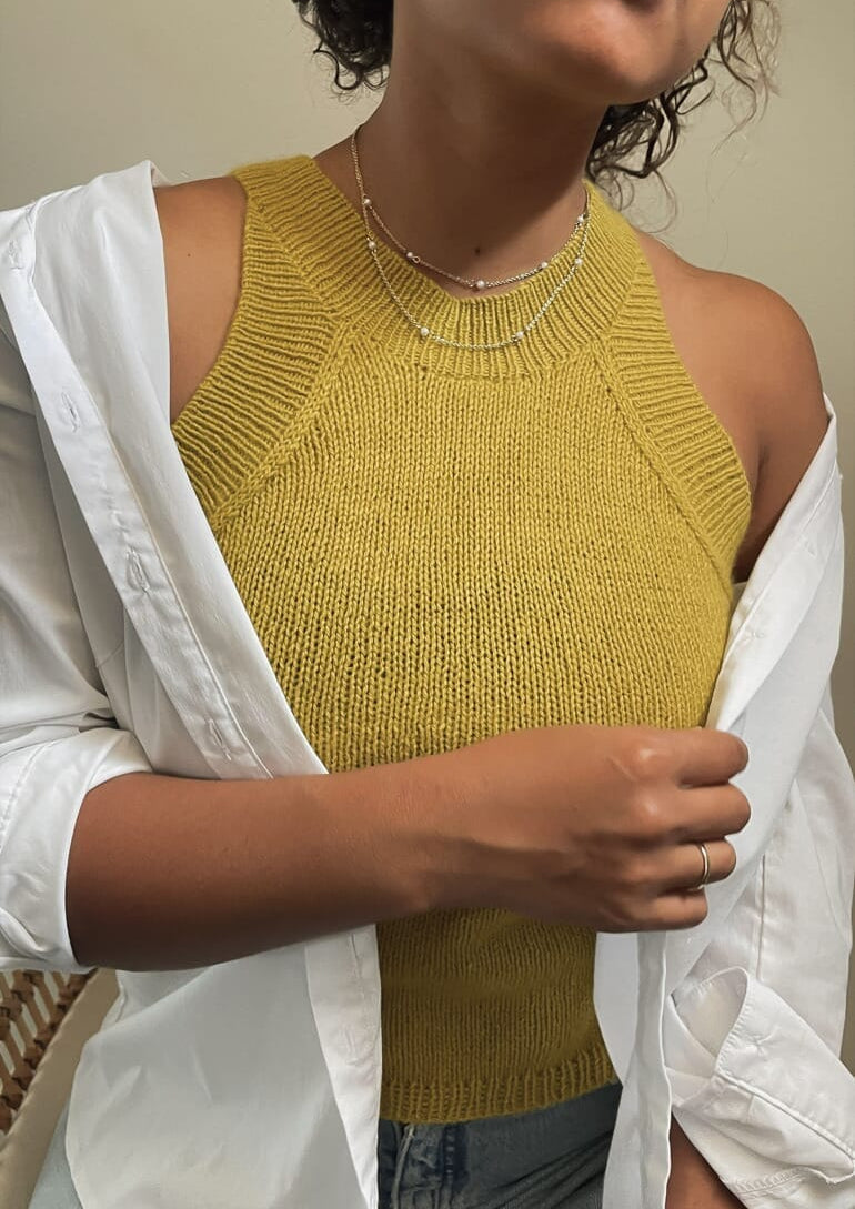 Mey Camisole by Creadia Studio, knitting pattern