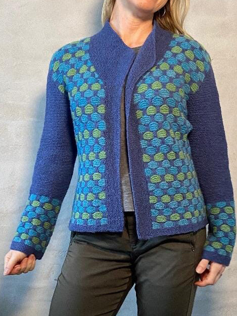 Napoli jacket by Hanne Falkenberg, knitting pattern