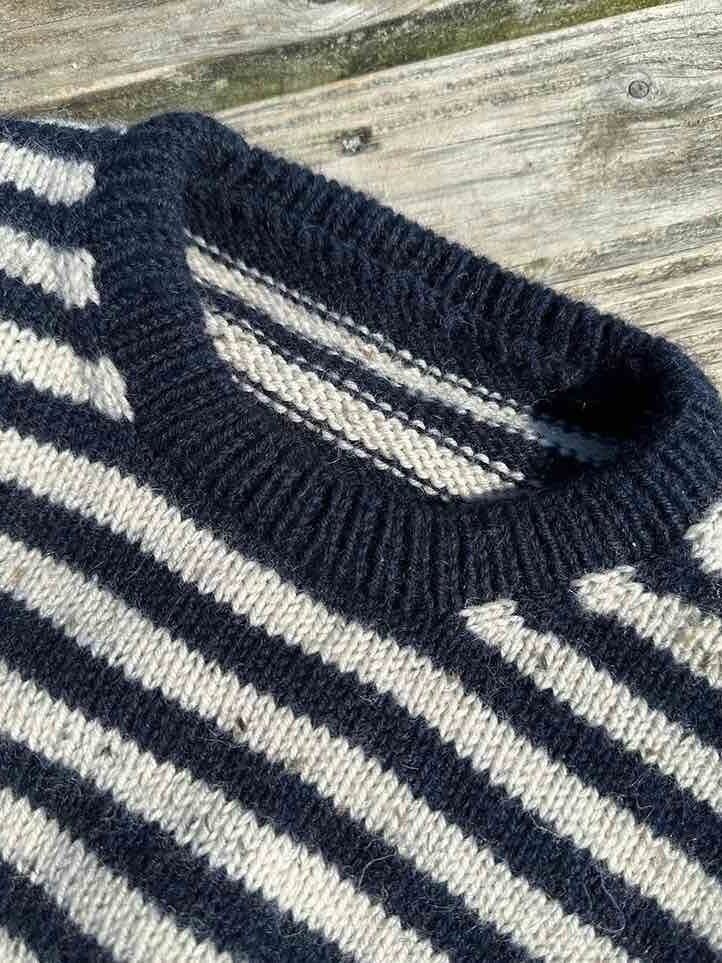 Olga Sweater | Stripes by PetiteKnit in Merino wool | Önling