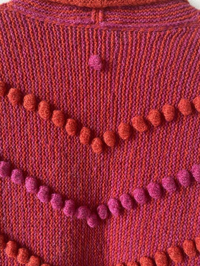 Ping-Pong jacket by Hanne Falkenberg, No 20 knitting kit