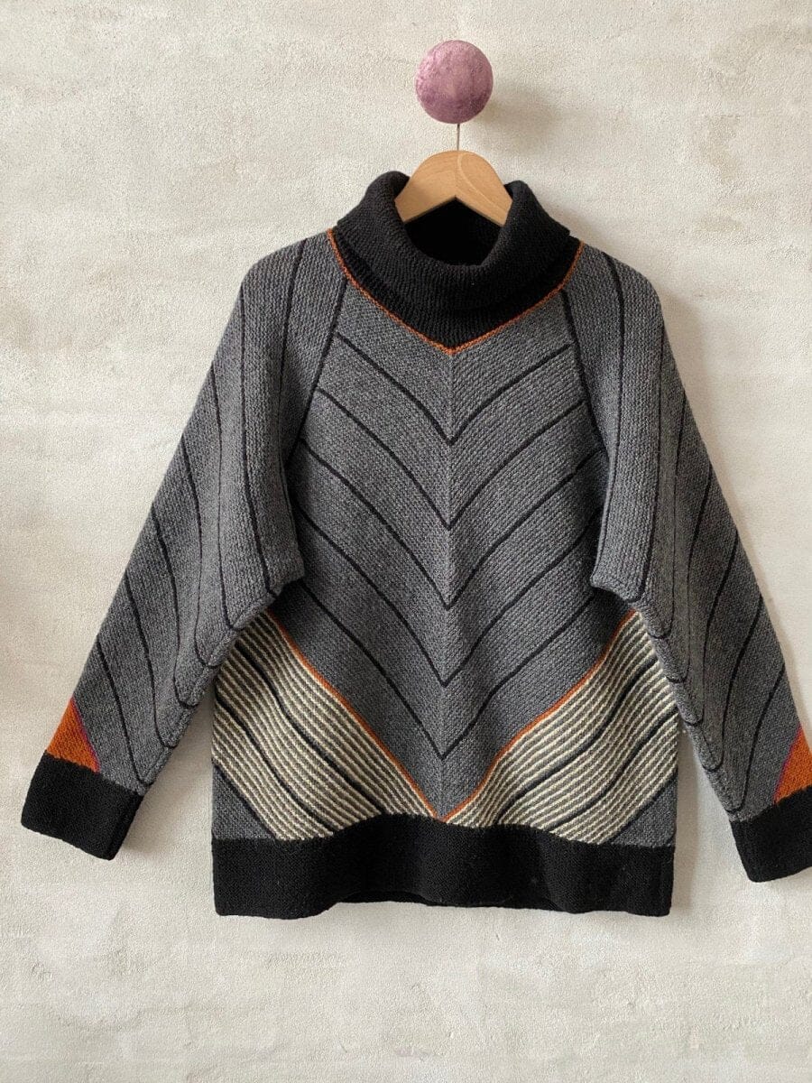 Profil sweater by Hanne Falkenberg, No 20 knitting kit