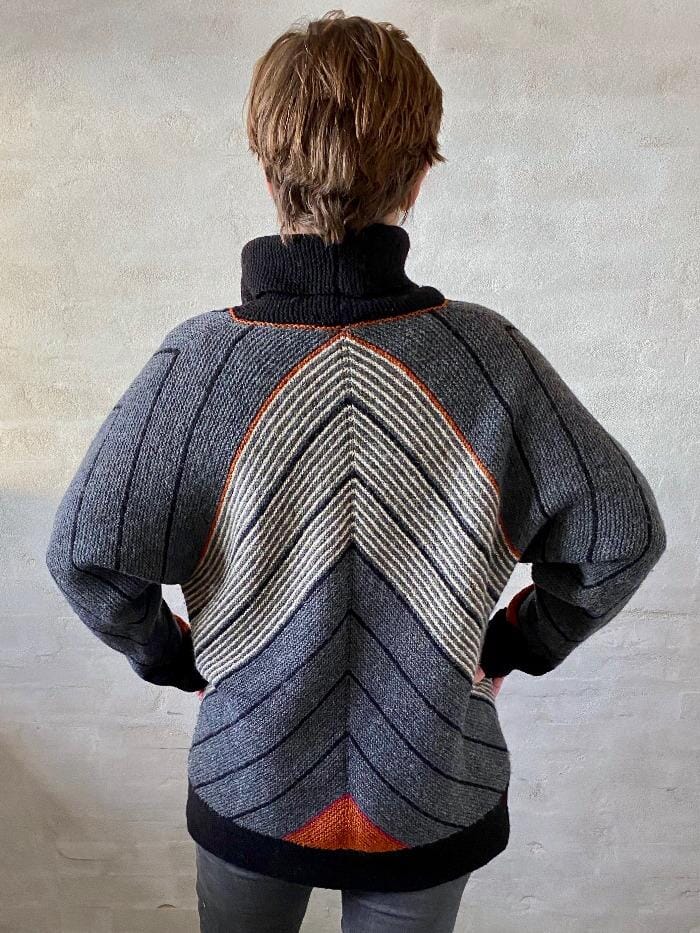 Profil sweater by Hanne Falkenberg, No 20 knitting kit