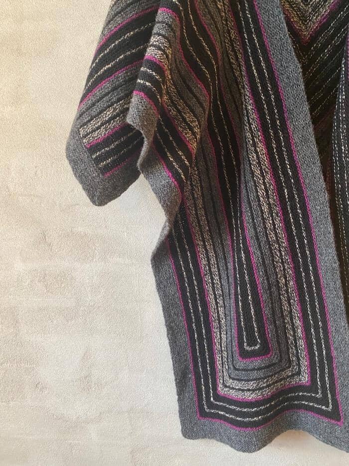 Promenade shawl by Hanne Falkenberg, No 20 knitting kit (5 colors)