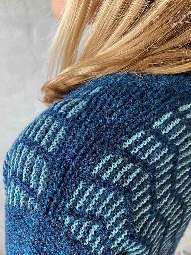 Sofi-combi jacket | Zig zag pattern | Hanne Falkenberg & Önling