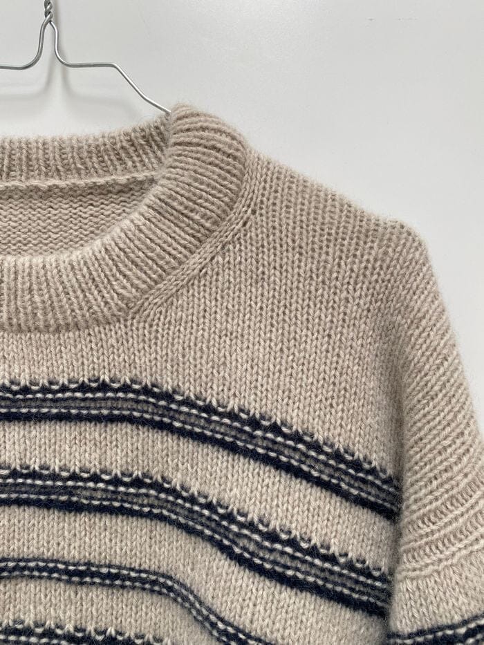 Structure Loop sweater by Other Loops, No 20 + silk mohair yarn kit (e