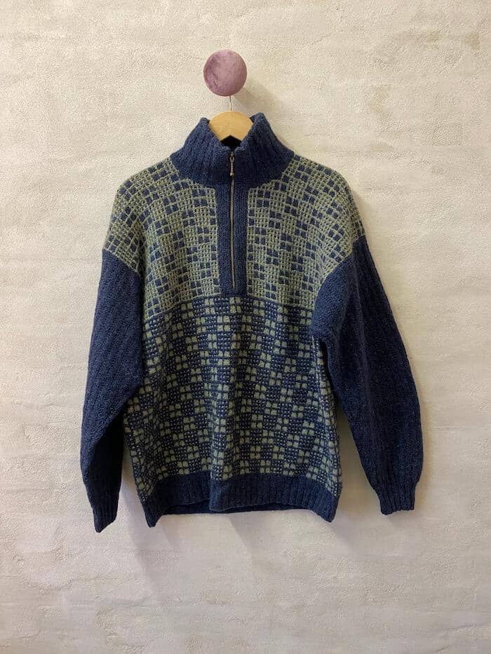 Windows mens sweater by Hanne Falkenberg, knitting kit