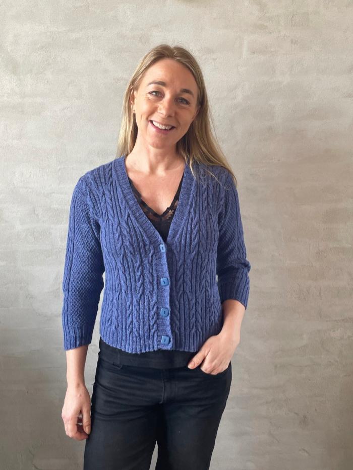 Flette jacket by Hanne Falkenberg, knitting pattern