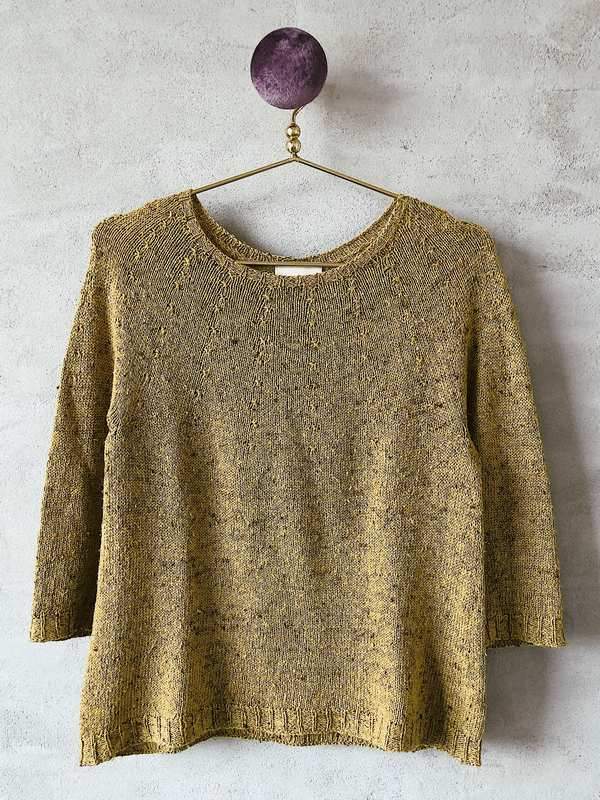 Silk sweater by Önling, knitting pattern
